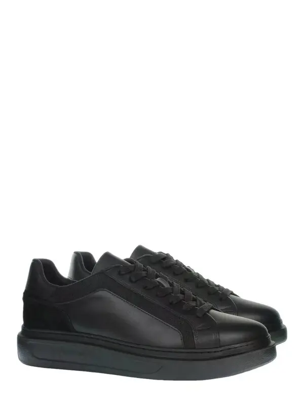 HARMONT & BLAINE Logo-panel Sneakers - Black
