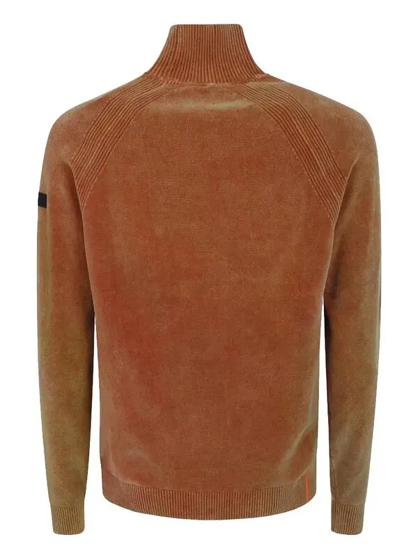 RRD Ribbed Turtleneck Sweater - Orange