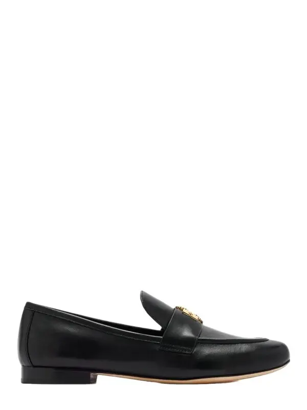 Tory Burch Charlie Logo-plaque Loafers - Black