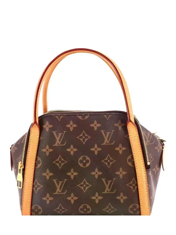 LOUIS VUITTON Marais Handbag Monogram Canvas Bb Satchel - Brown