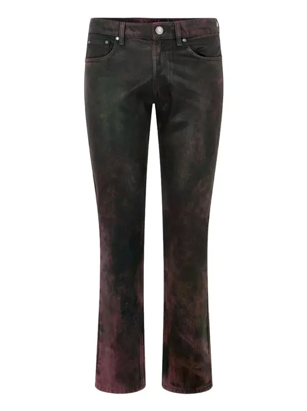 Roberto Cavalli Washed-effect Jeans - Black