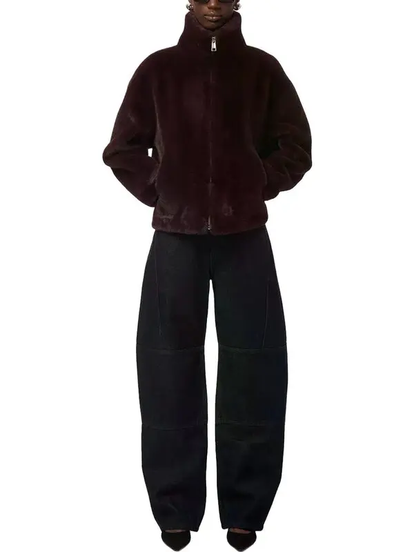 Apparis Brooks Faux-fur Jacket - Red