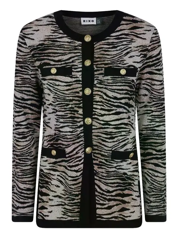 Rixo Raylene Cardigan - Neutrals