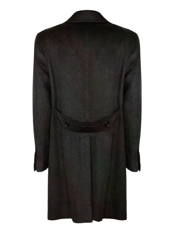 Tagliatore Double-breasted Virgin Wool Coat - Grey