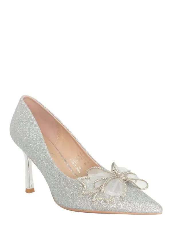 LAUREN LORRAINE Brett Pump - Silver