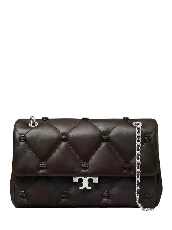 Tory Burch Small Bunny Knot Shoulder Bag - Brown