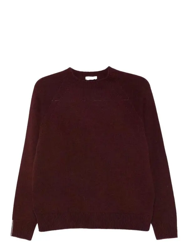 Peserico Bead-embellished Raglan-sleeve Sweater - Red