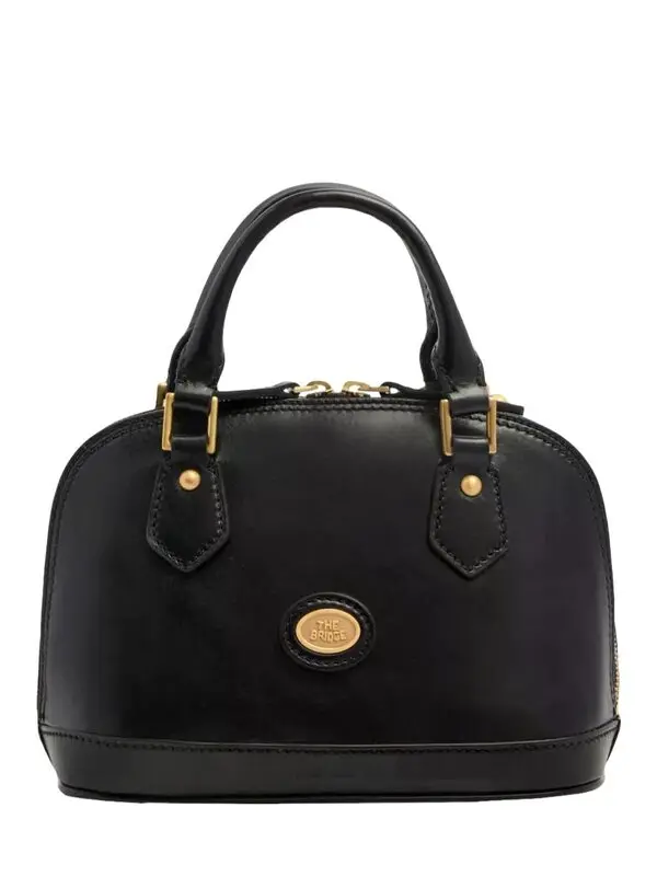 THE BRIDGE Bridge Leather Tote Bag - Black
