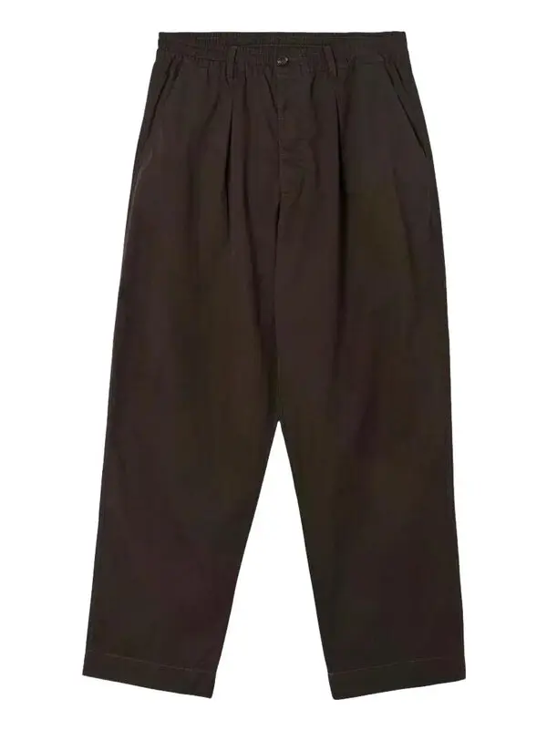 Universal Works Drawstring-waist Trousers - Brown