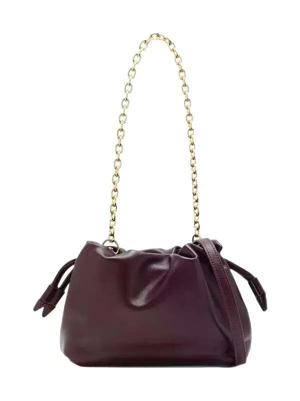 Studio Amelia Alexandra Petite Drawstring Clutch Bag - Red