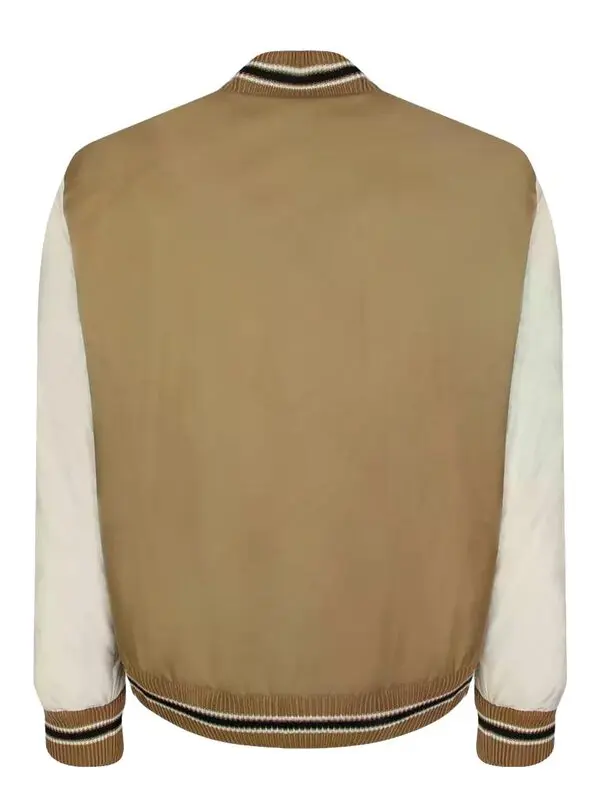 Moncler Oreane Zip-fastening Bomber Jacket - Neutrals
