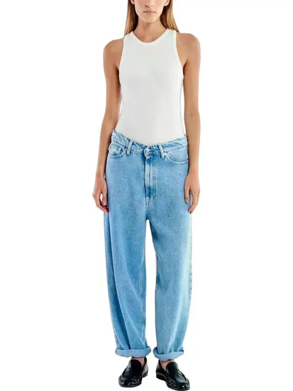 VICOLO Laila Relaxed-fit Jeans - Blue