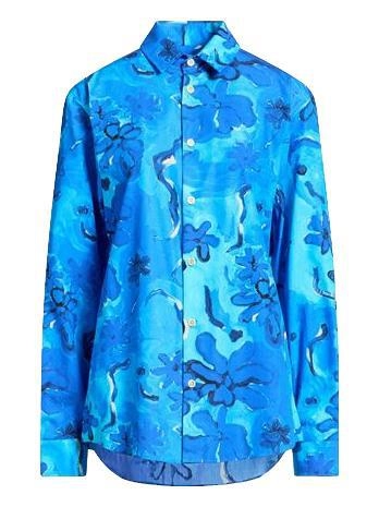 Marni Shirt Azure Size Cotton - Blue