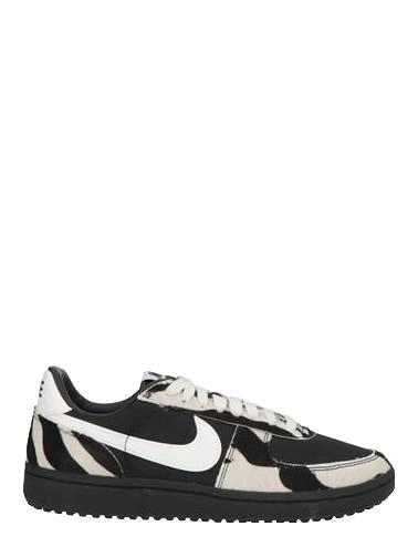 Nike Sneakers Size Leather, Textile Fibers - Black