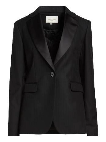 REALLY WILD Blazer Size Wool - Black