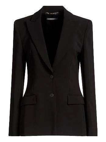 Alberta Ferretti Blazer Size Viscose, Elastane - Black