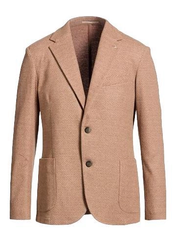 AT.P.CO At. P.co Blazer Size Polyester, Viscose, Cotton, Polyamide - Camel