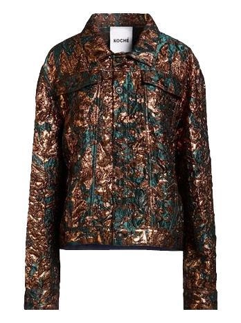 Koché Jacket Copper Size Polyester, Acetate, Metallic Fiber, Polyamide, Silk - Orange