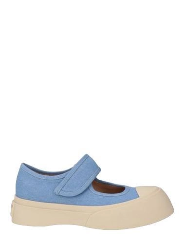 Marni Ballet Flats Light Size Textile Fibers - Blue