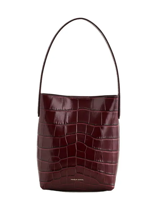 MANSUR GAVRIEL Mini Everyday Cabas Bag - Oxblood