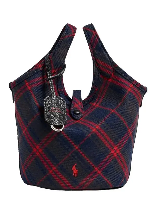 Polo Ralph Lauren Small Poly Crossbody Bag - Multi Plaid