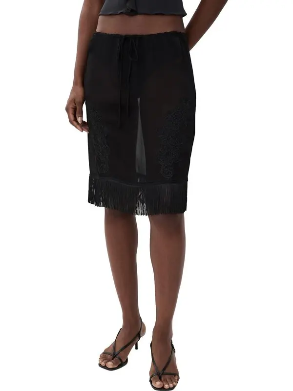 With Jéan Andie Skirt - Black