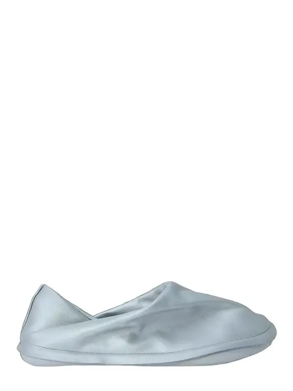 Camper X Issey Miyake Peu Form Leather Slippers - Silver