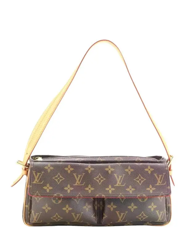 LOUIS VUITTON Viva Cite Handbag Monogram Canvas Mm Shoulder Bag - Brown