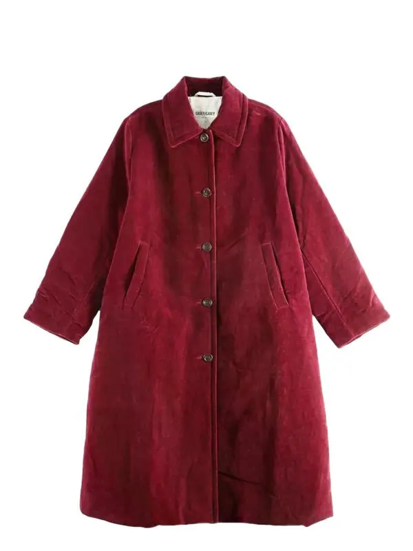 CASEY CASEY Corduroy Button-down Coat - Red