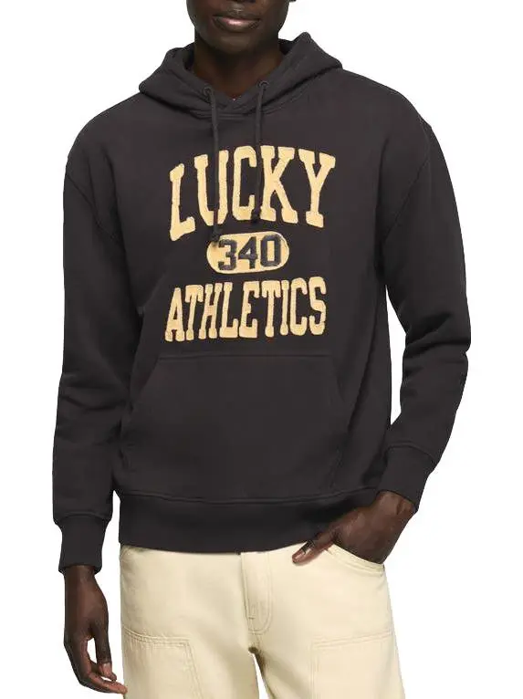 Lucky Brand Lucky Graphic Hoodie - Navy