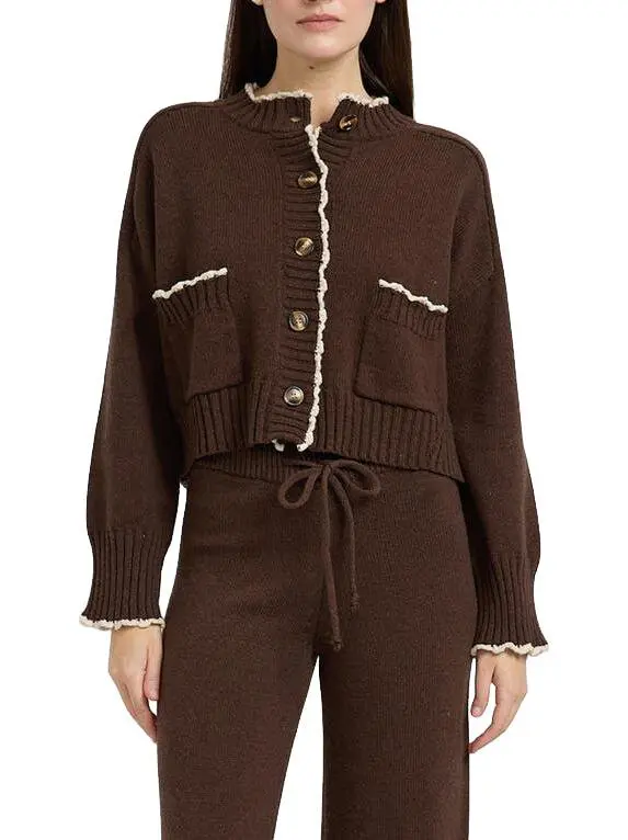 EN SAISON Victoria Cardigan - Brown