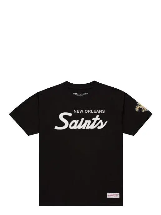 Mitchell & Ness New Orleans Saints Head Coach Classic T-shirt - Black