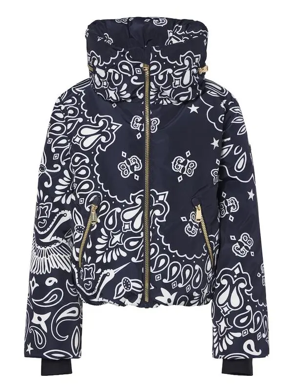 Goldbergh Kyoki Paisley Ski Jacket - Black