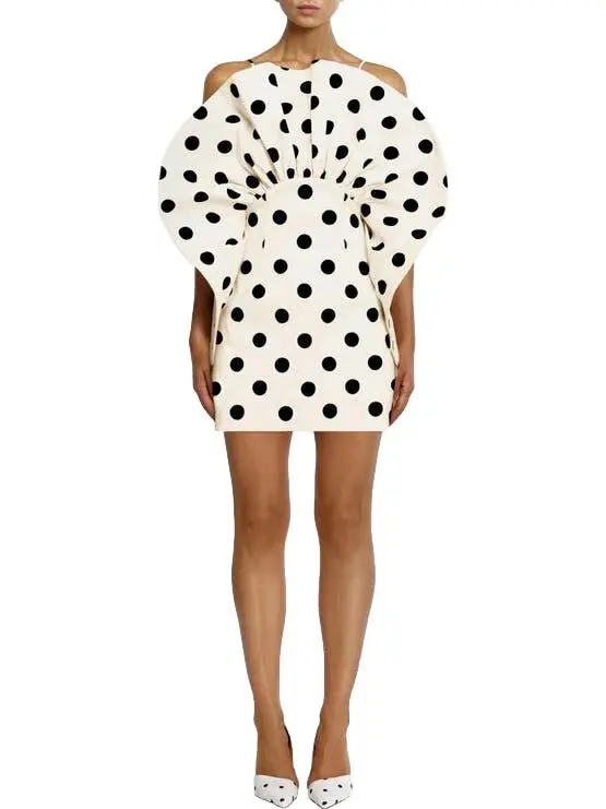 Acler Ketch Minidress - Dotty