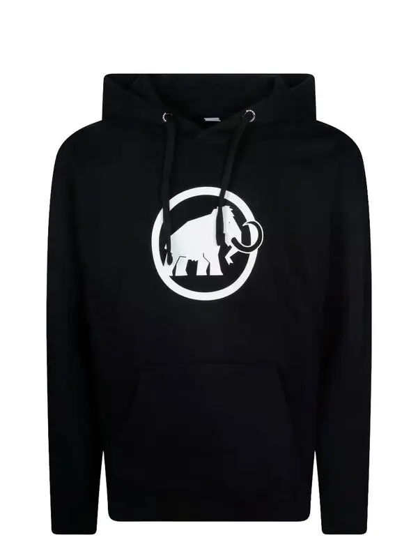 MAMMUT Base Ml Logo-print Hoodie - Black