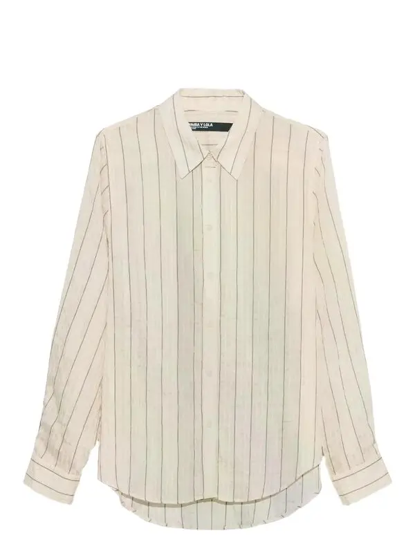 Bimba Y Lola Vanilla Straight-cut Shirt - Neutrals