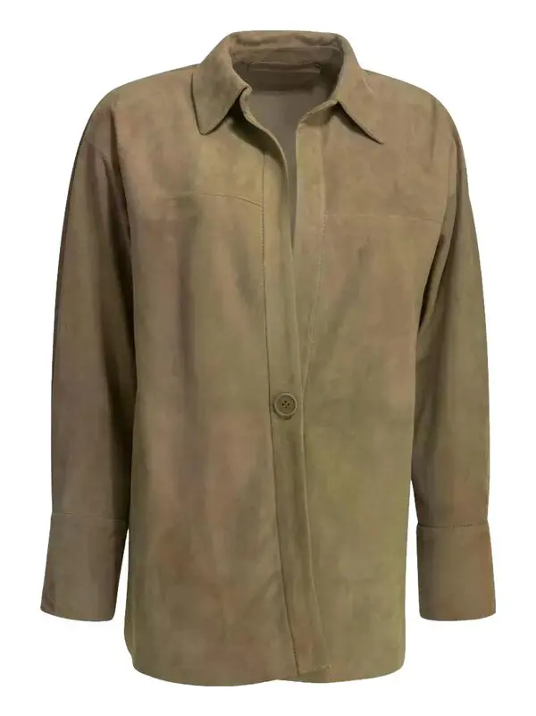 SALVATORE SANTORO Suede Jacket - Neutrals