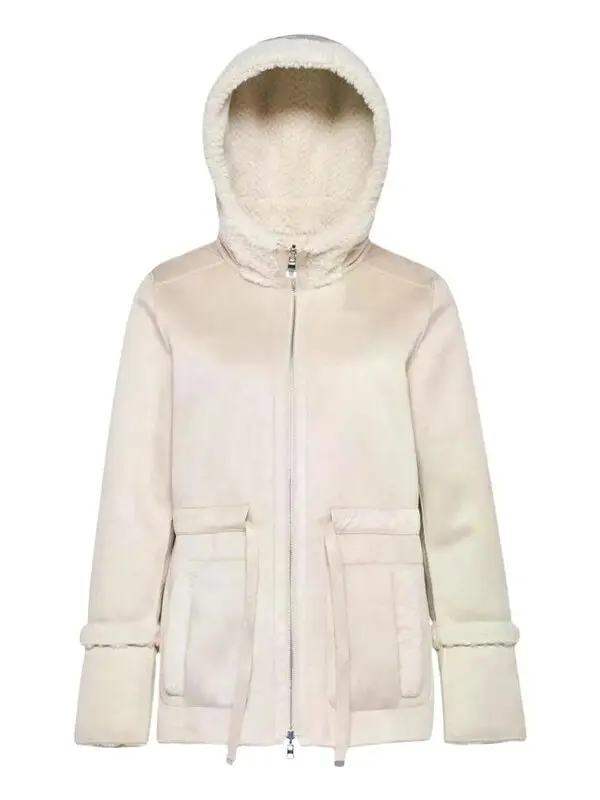 Geox Kency Hooded Reversible Jacket - Neutrals
