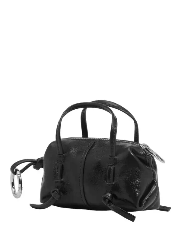 Bimba Y Lola Leather Micro Lolita Bag - Black