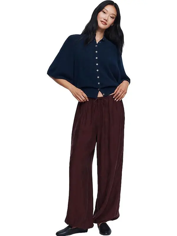 MON RENN Eadie Harem Pants - Chestnut