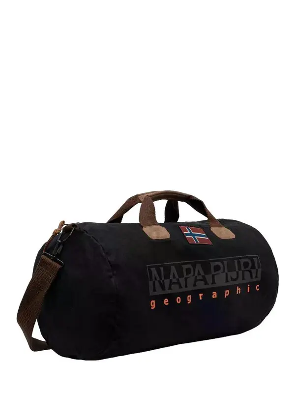 NAPAPIJRI 48 Lt Bering Logo-print Holdall - Black