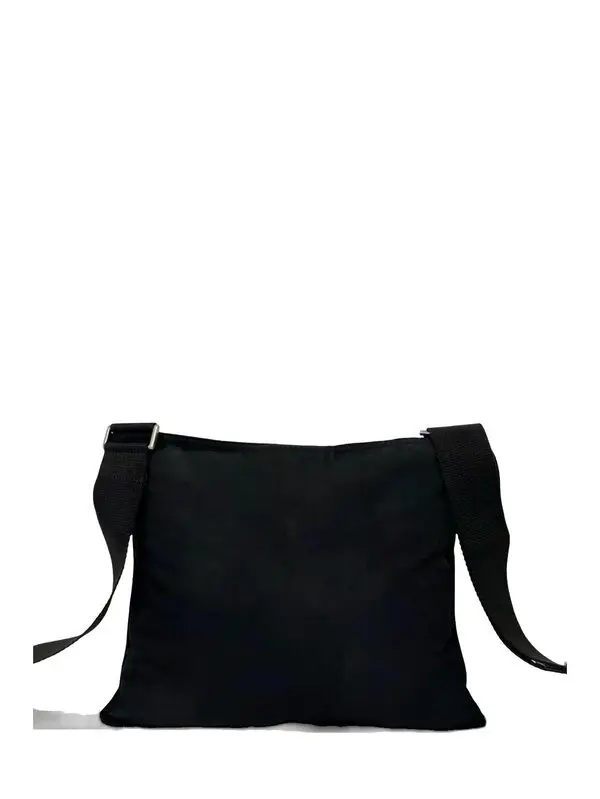 Prada 2019-2026 Tessuto Zip Top Crossbody Bag - Black
