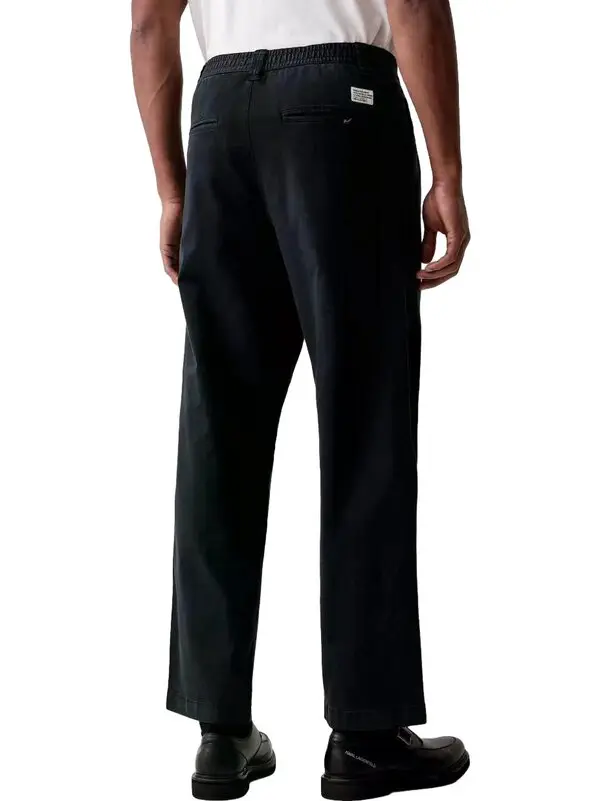 Marc O'polo Lars Pleated Elasticated-waist Trousers - Blue