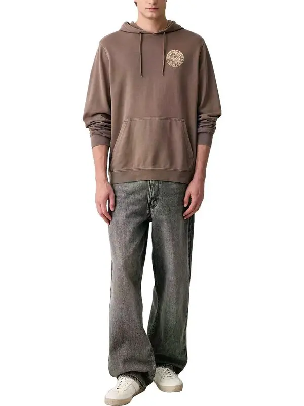 Hurley Naturals Graphic-print Drawstring Hoodie - Brown