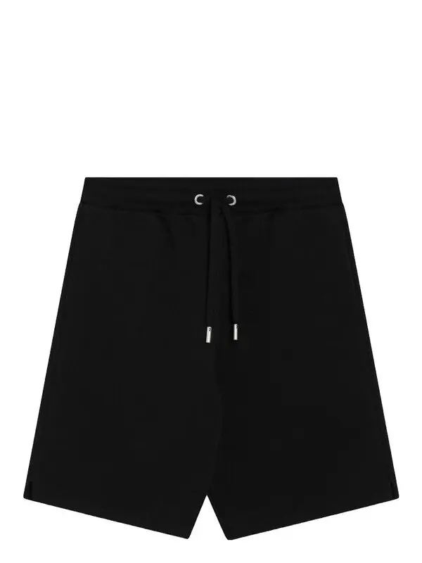 AMI Paris Mini Embossed Of Coeur Shorts - Black