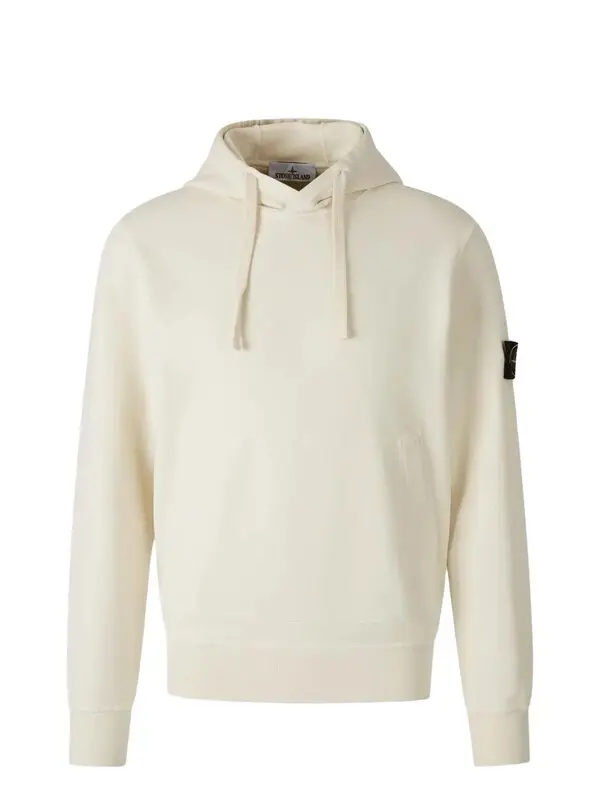Stone Island Mini Hoodie Sweater - Ivory