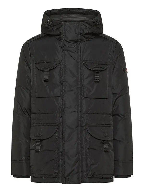 Peuterey Hooded Insulated Parka Jacket - Nero