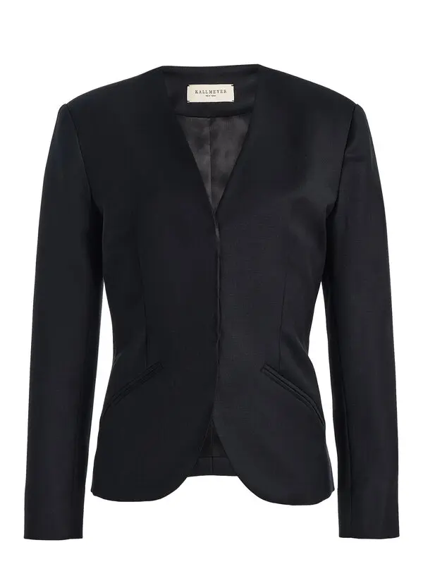 KALLMEYER Maor Wool-blend Blazer - Black
