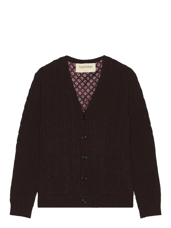 Valentino Garavani Cardigan - Middle Brown
