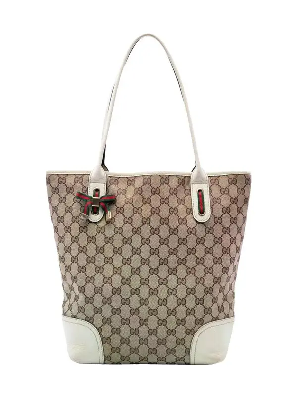 Gucci 2016-2026 Gg Canvas Princy Tote Bag - Neutrals